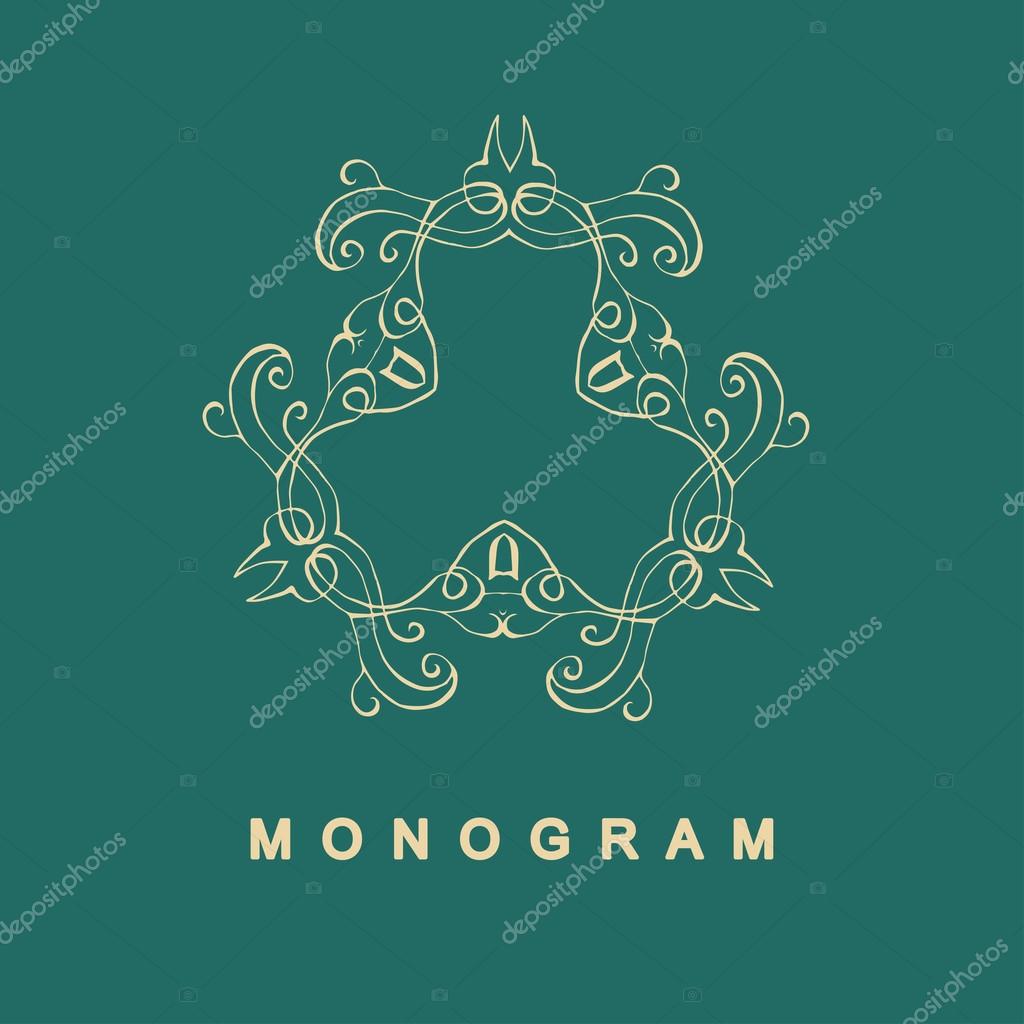 Conjunto de plantilla de logotipo monograma Vector de stock #111388786 ...