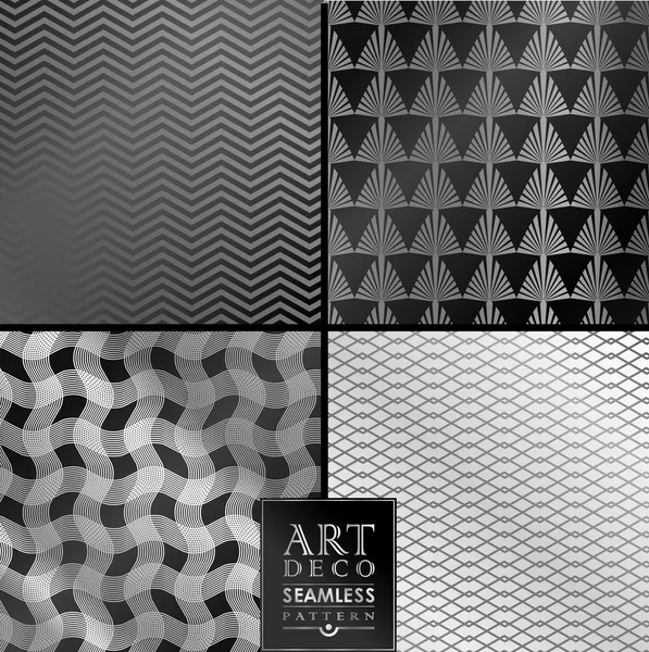 Art Deco seamless vintage wallpaper pattern — Stock Vector © Merfin ...