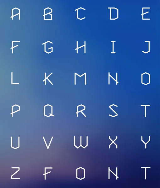 Floating Font. Stock Vector Image by ©Vectorielle #60437829