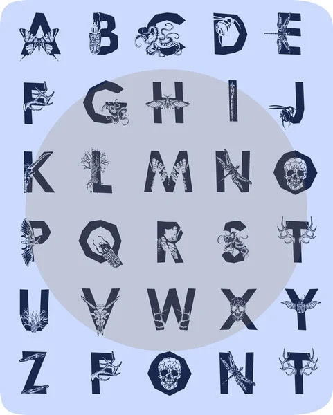 Polygonal geometric font Stock Vector Image by ©Merfin #79182762