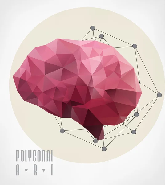 100,000 Polygon brain Vector Images | Depositphotos