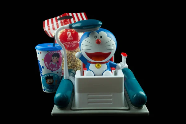 Bangkok, Thailand - June 25, 2020 : Doraemon time machine bucket set ...