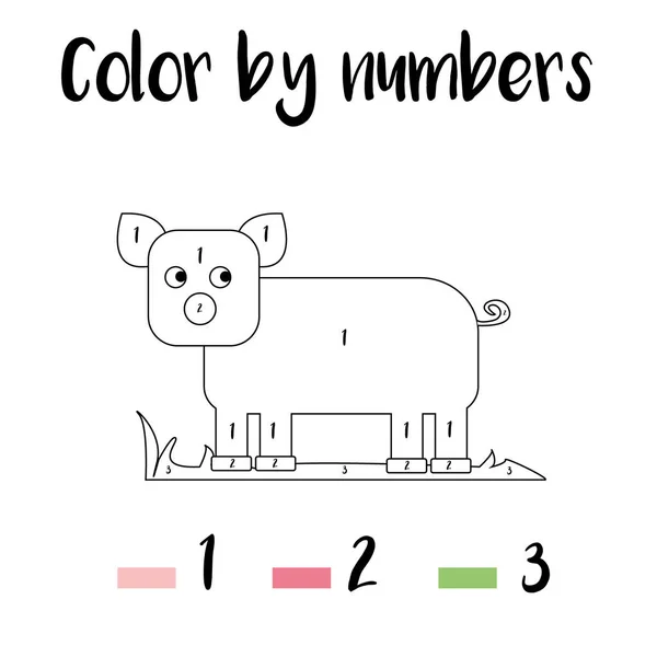 Preschool Counting Activities Coloring Page Colorful Illustration Color ...
