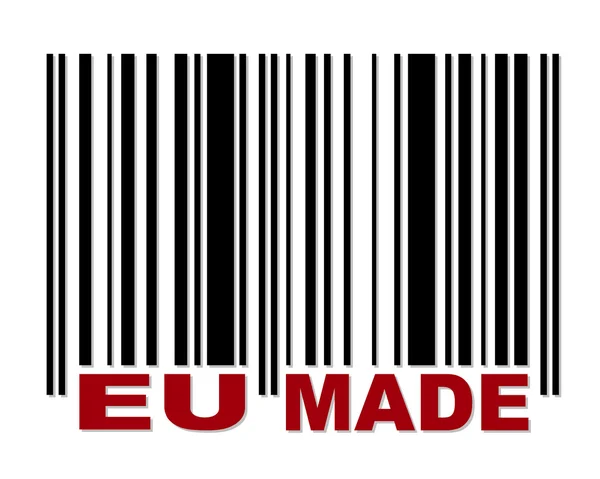 Barcode with red label USA Made Stock Vector Image by ©ledinka #53306687