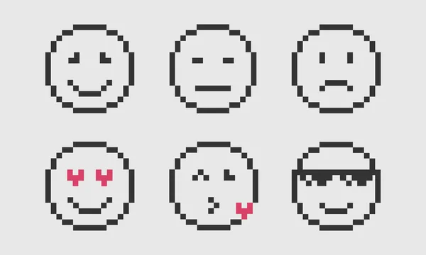 Pixel smiley faces Stock Photos, Royalty Free Pixel smiley faces Images ...