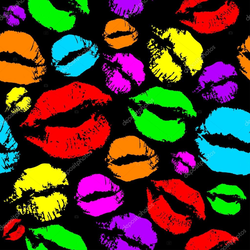 Pop Art Lips Wallpaper