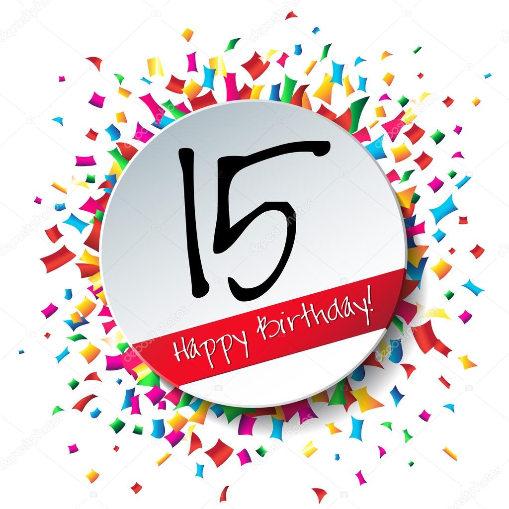 15 Happy Birthday background — Stock Vector © GalaStudio #61575635