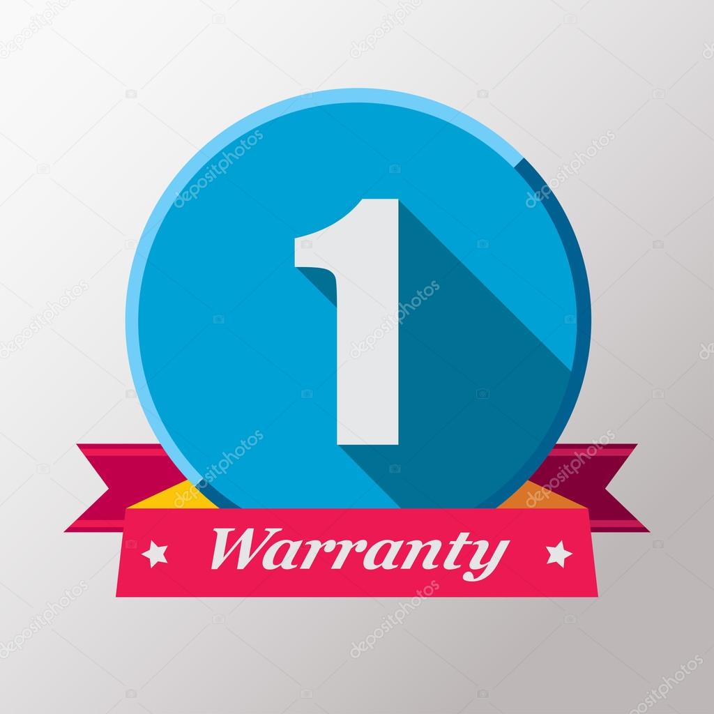 1 Warranty label design Stock Vector by ©GalaStudio 72054079
