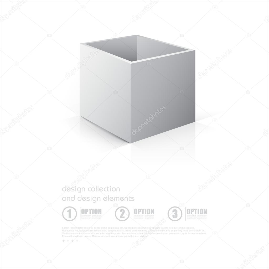 3D Open Box Mockup Stock Vector Image by ©GalaStudio #77064769