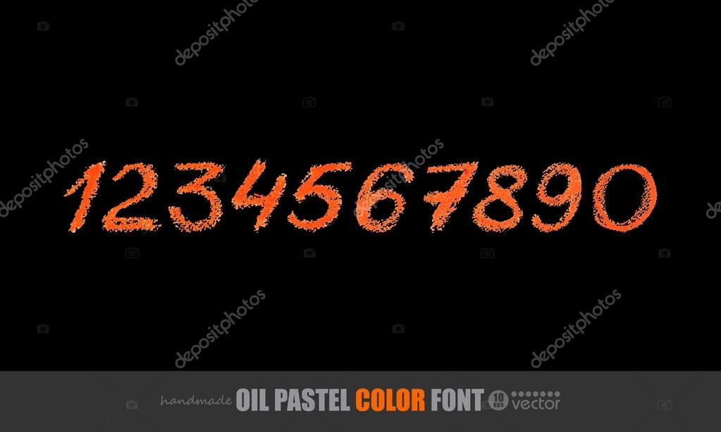Panda Oil Pastel numbers Stock Vector Image by ©GalaStudio #88694808