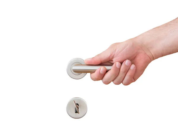 Hand opening door knob Stock Photos, Royalty Free Hand opening door ...