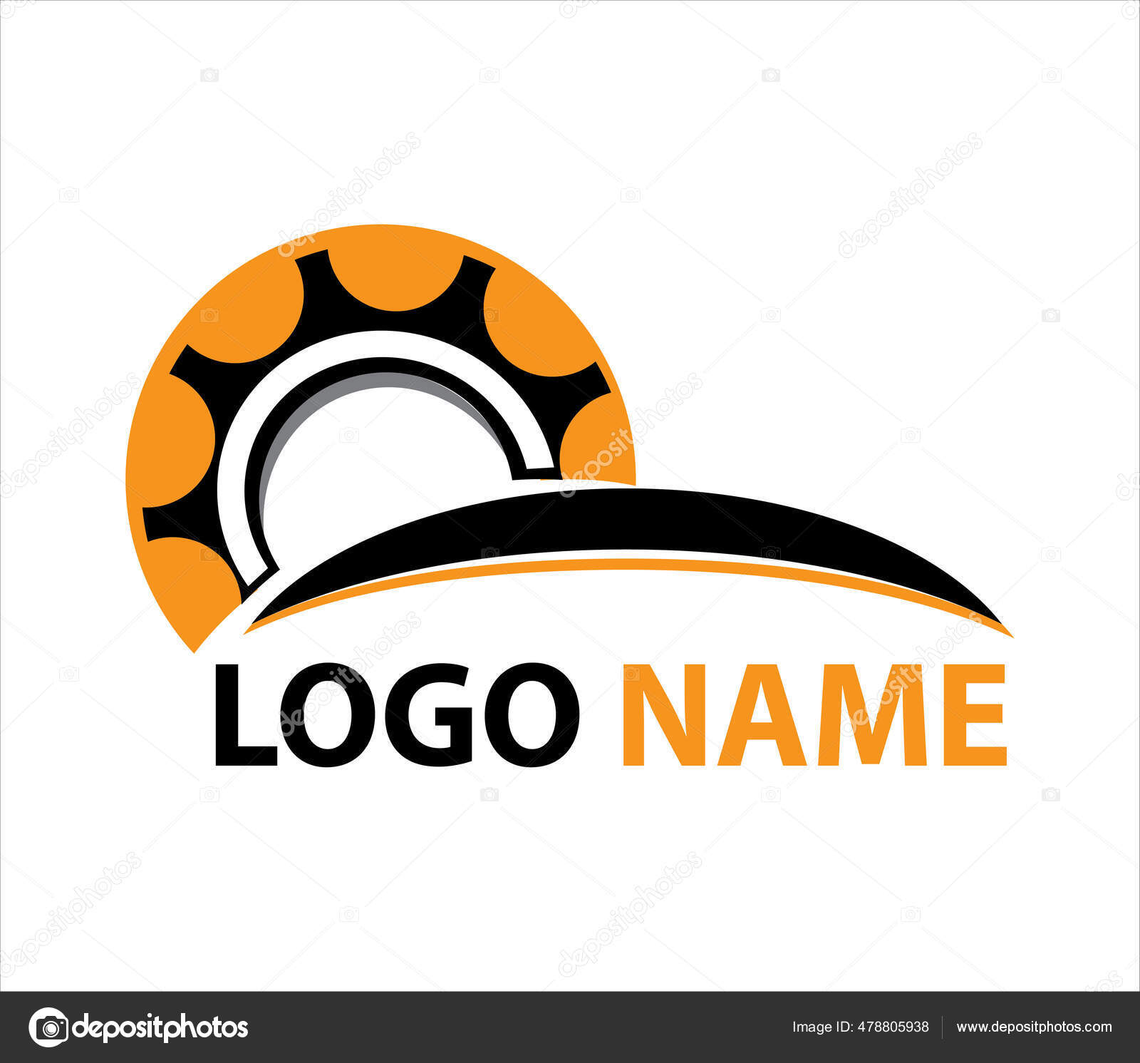 Creative Gear Logo Design Vector — Stock Photo © yuniyanto #478805938