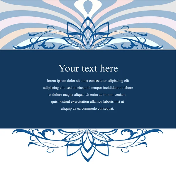 Crystal frame border background vector — Stock Vector © krabata #3652010