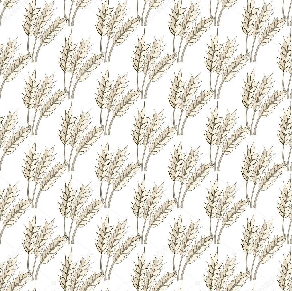 Vector wheat background Stock Vector Image by ©fractal86 #79556784