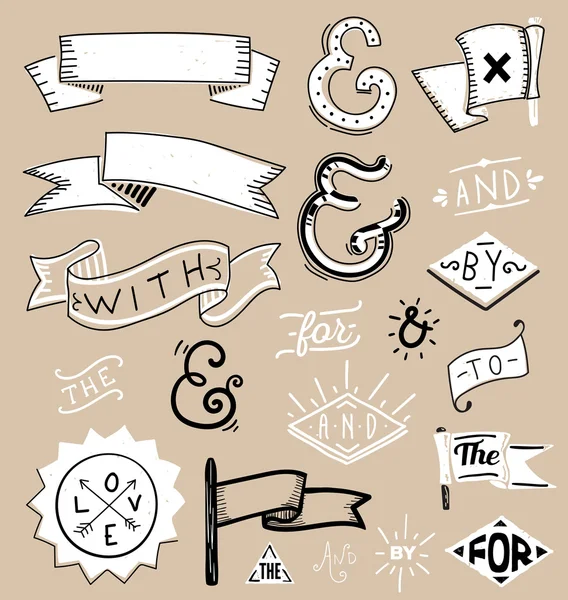 Vintage styled design hipster icons. Stock Vector Image by ©lechernina ...