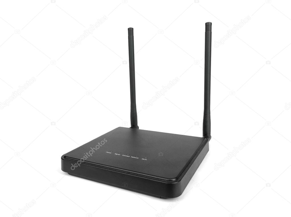 Wifi router. Stock Photo by ©gilotyna 58434009