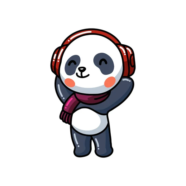 100,000 Panda with headphones Vector Images | Depositphotos