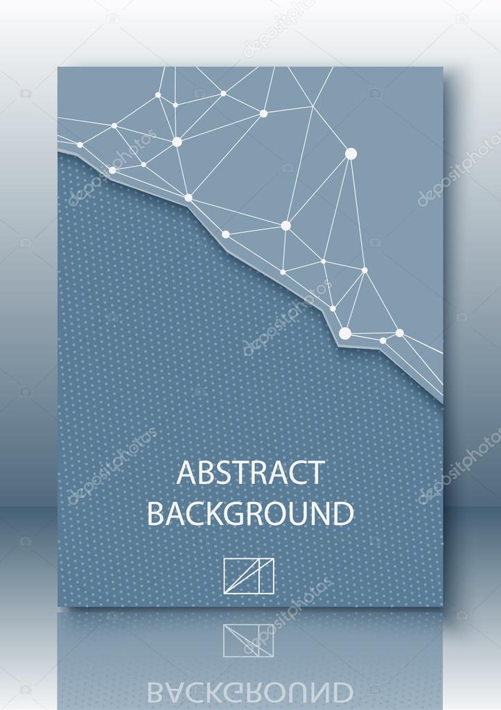 Abstract structural background. For poster, flyer, brochure design ...