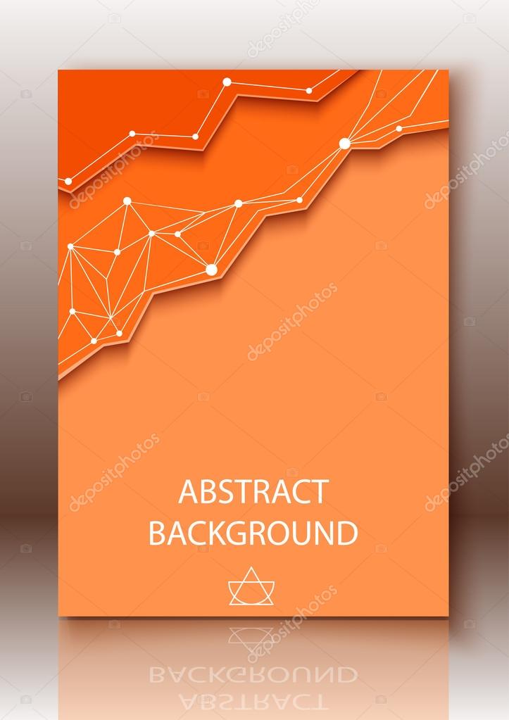 Abstract structural background. For poster, flyer, brochure design ...