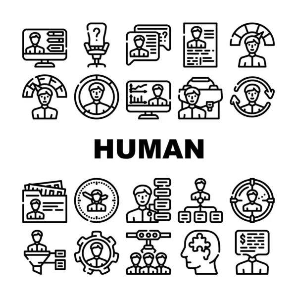 Hr department icons Vector Art Stock Images | Depositphotos