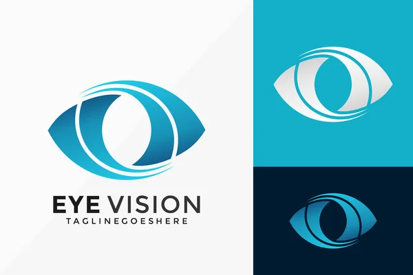 Letter Eye Optical Logo Design Vector Symbol Icon Illustration Stock ...