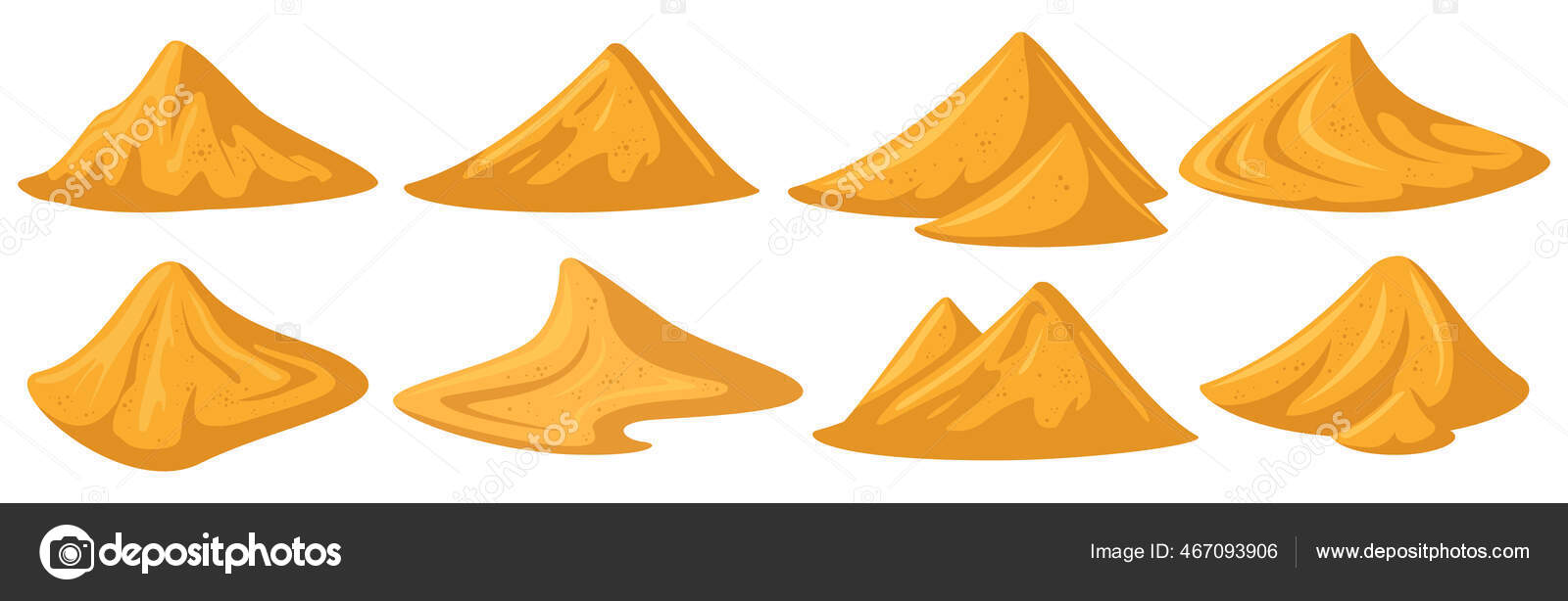 Pile Of Sand Vector