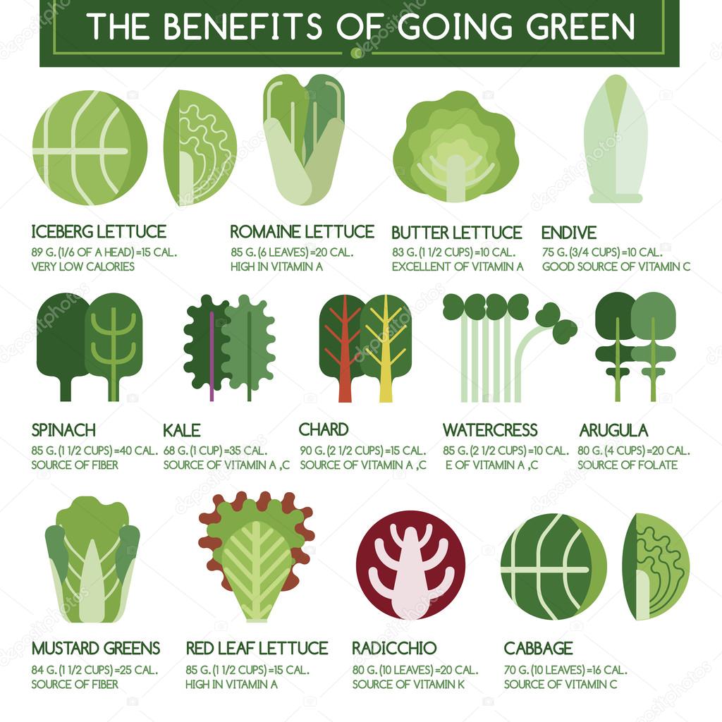 The benefits of going green Stock Vector Image by ©kninwong #58946371