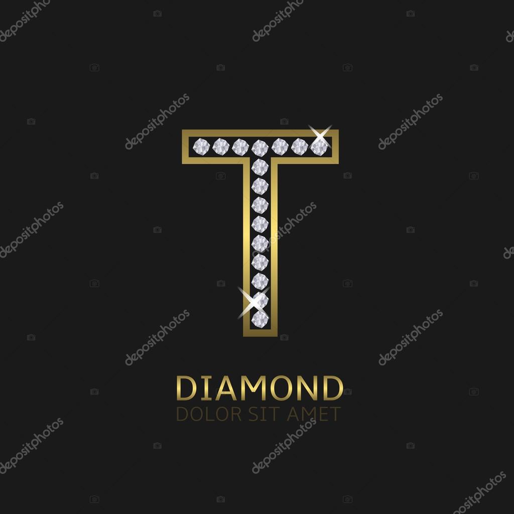 Golden Letter T Stock Vector Image by ©mishabokovan #93169844