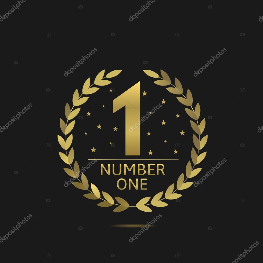 Number one symbol Stock Vector Image by ©mishabokovan #98515028