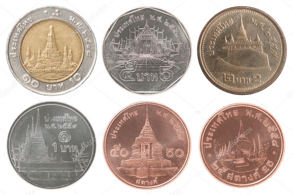 Coins Thai Baht In