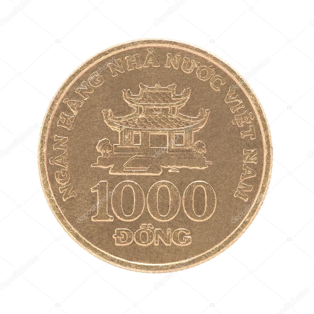 Coin Vietnam 1000 Dong — Stock Photo © andrey_lobachev #103993236