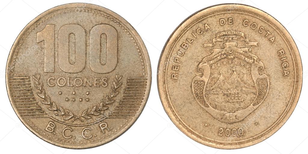 Moneda de Colones costarricenses: fotografía de stock © andrey_lobachev ...