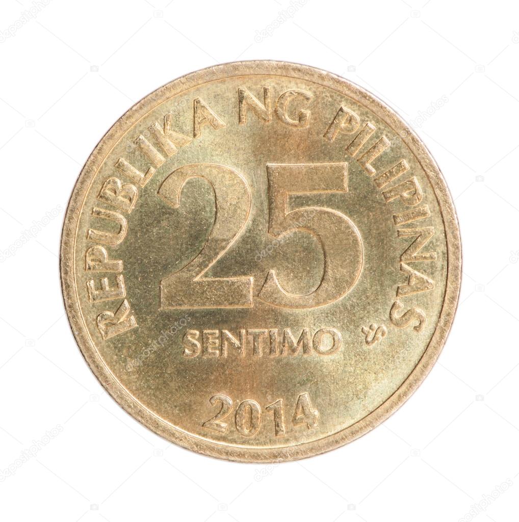 Philippine 25 coin — Stock Photo © andrey_lobachev #90966392