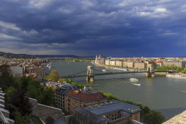 Panorama de cidade de budapeste Stock Photos, Royalty Free Panorama de ...