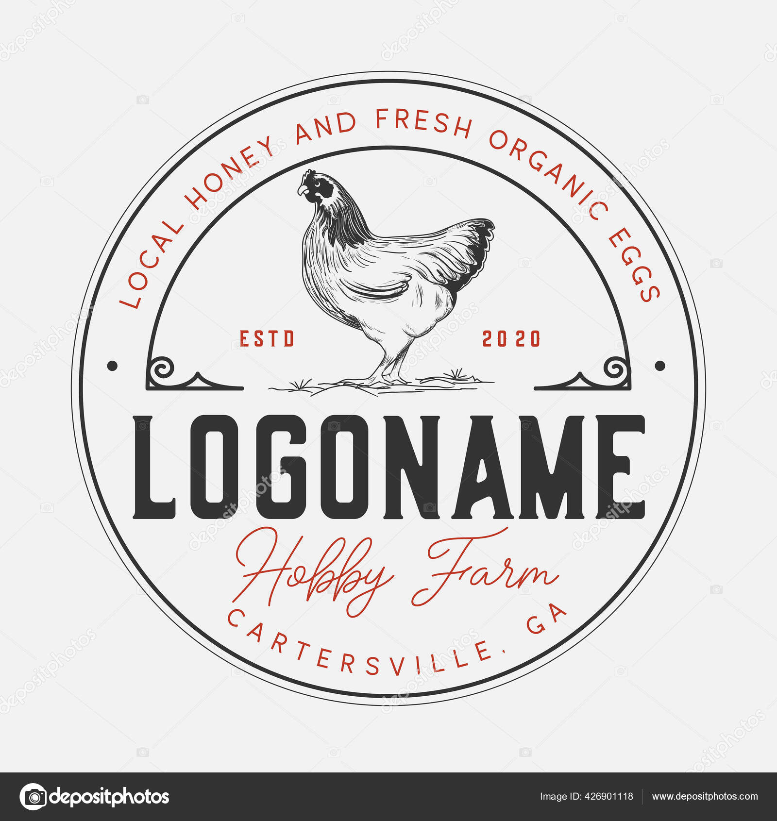 Chicken Farm Logo Chicken Farm Logo Vectors Download Free