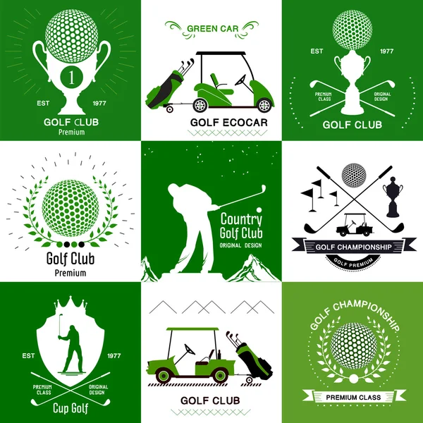 Golf logos Vector Art Stock Images | Depositphotos