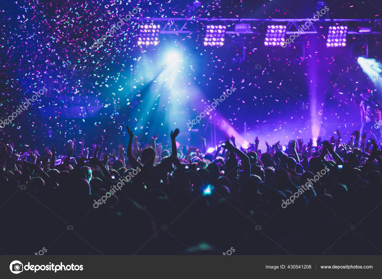 Colourful Concert Lights