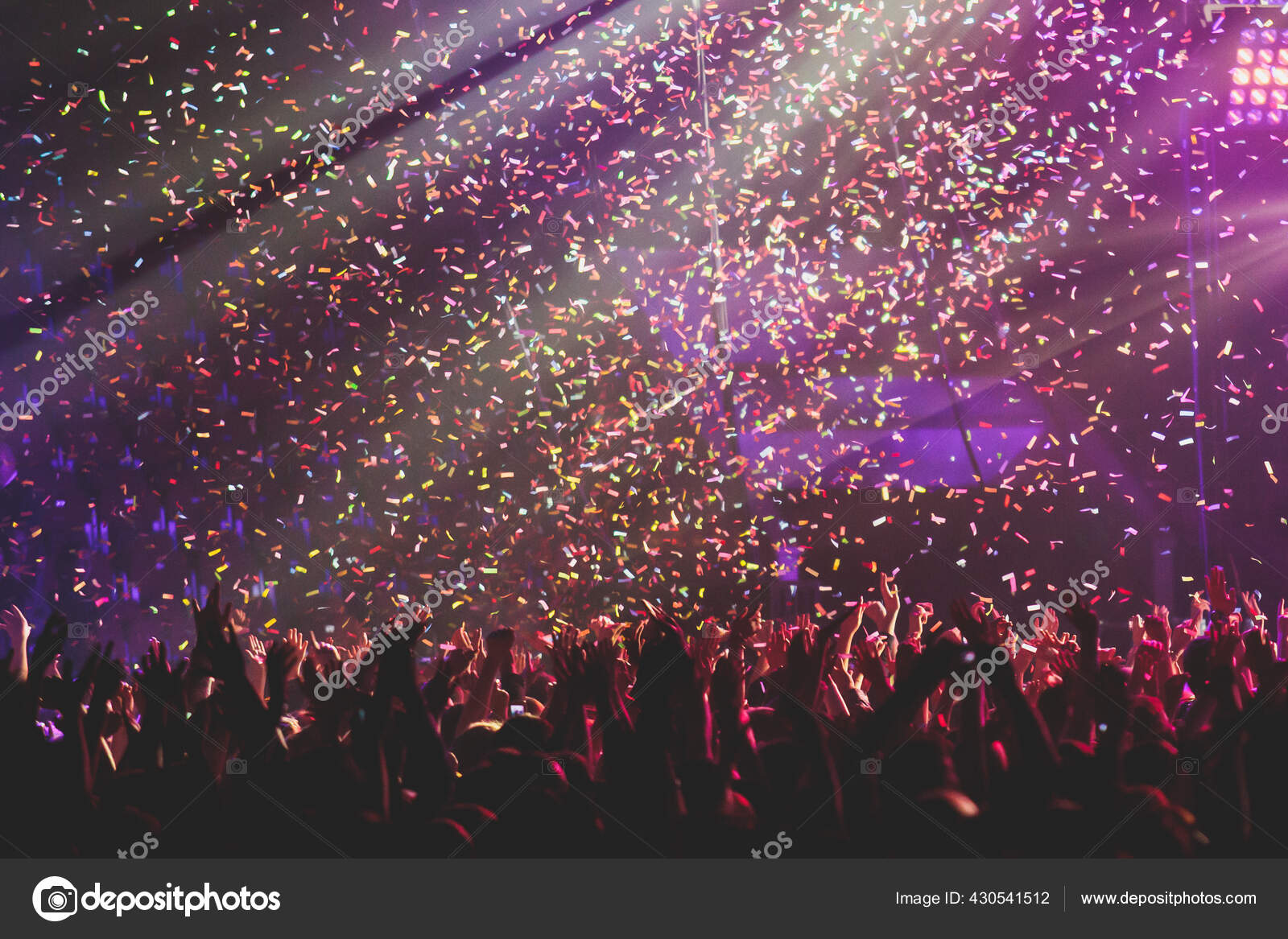 Colourful Concert Lights