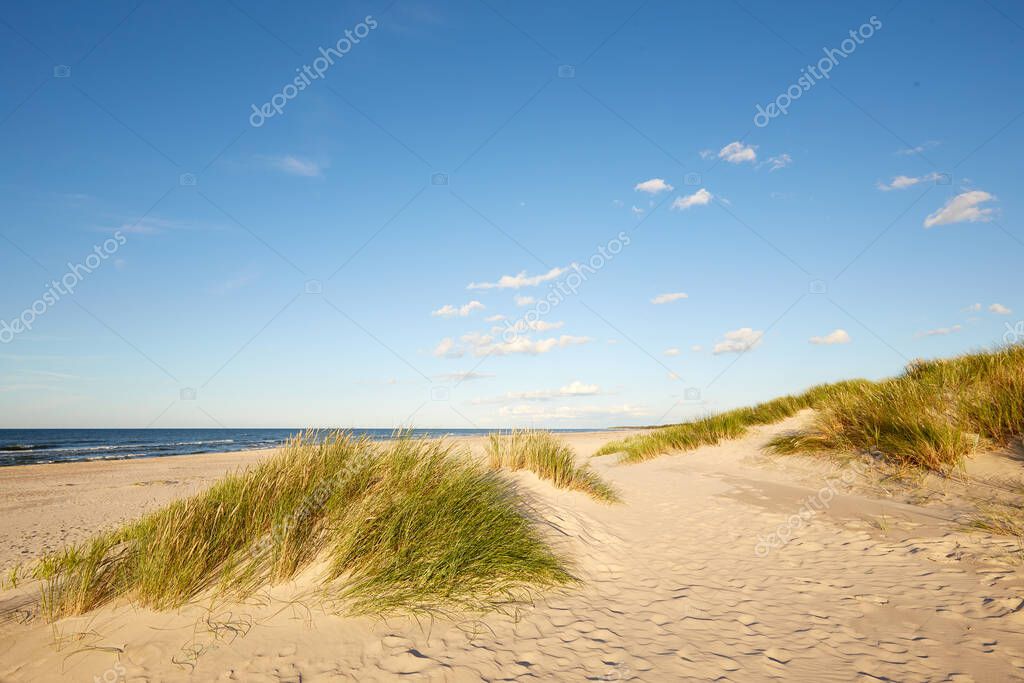 Parque nacional Slovinski, duna de arena Leba en la costa báltica 2022