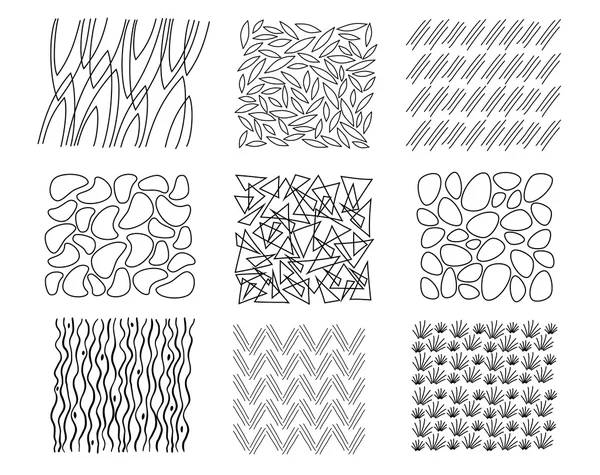 Hand drawn textures and patterns Stock Vector Image by ©hunorolah #31536879