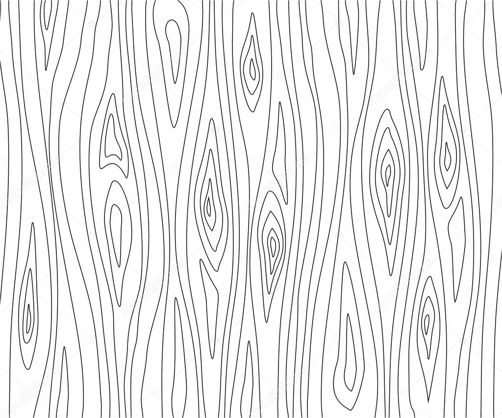 Wood Grain Vector Black