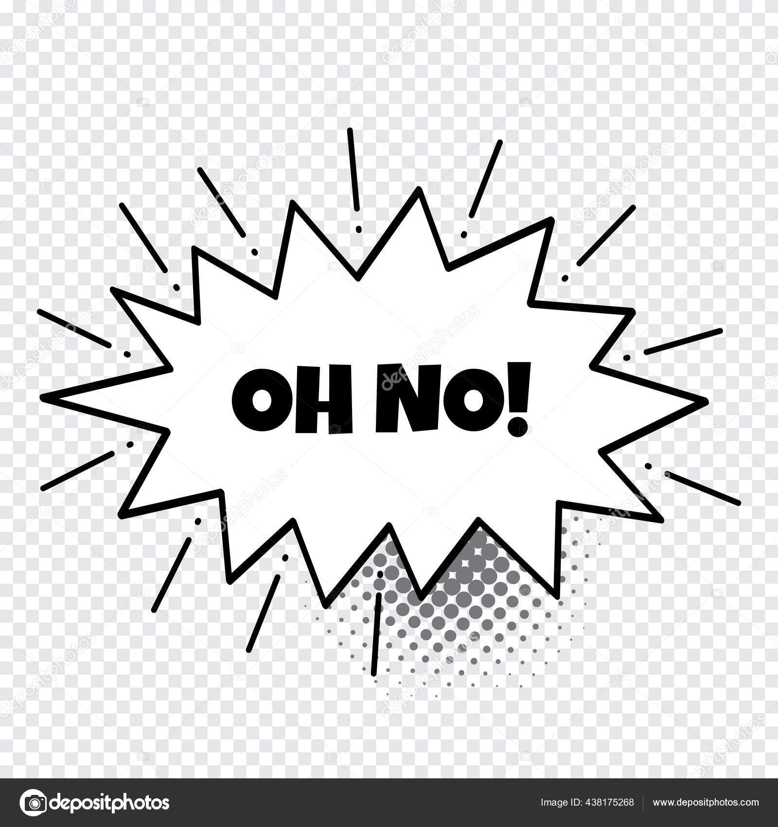 Comic Book Pow Outline