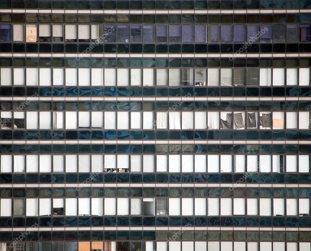 In Vertical Building Facade Texture