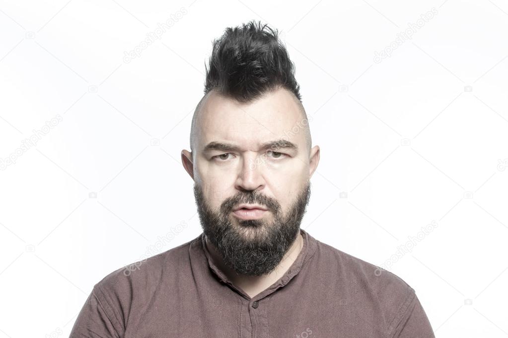 Mohawk With Beard