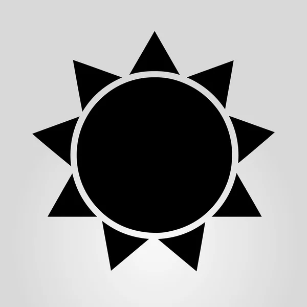 Black Sun Vector