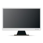 Monitor Vector Design Stock Vector Image by ©ClassyCatStudio #19942733