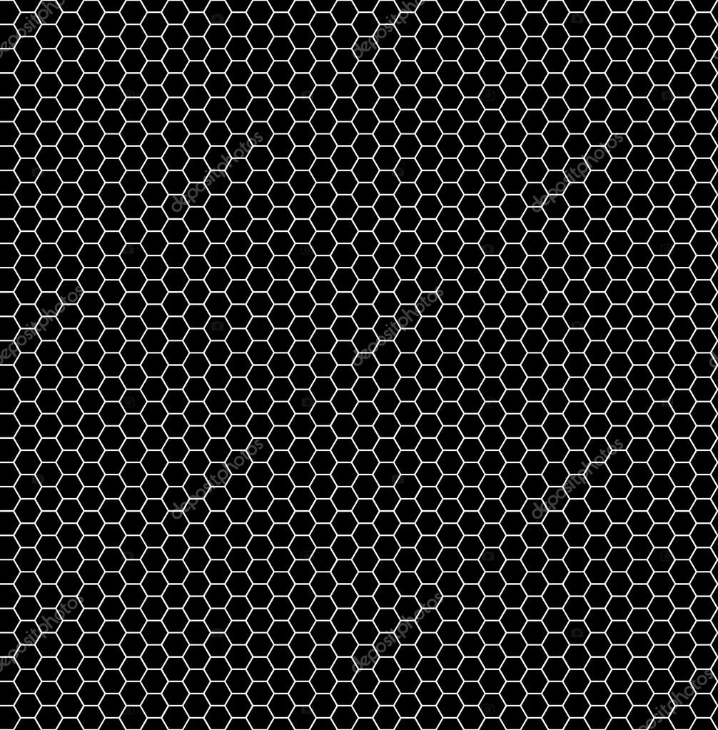 Seamless pattern of the hexagonal mesh. — Stock Photo © chekman1 #98478180