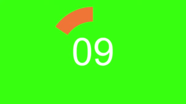 Seconds Countdown Timer Green Screen Stock Video Footage by ... Seconds Countdown Timer Green Screen Stock Video Footage by ...
