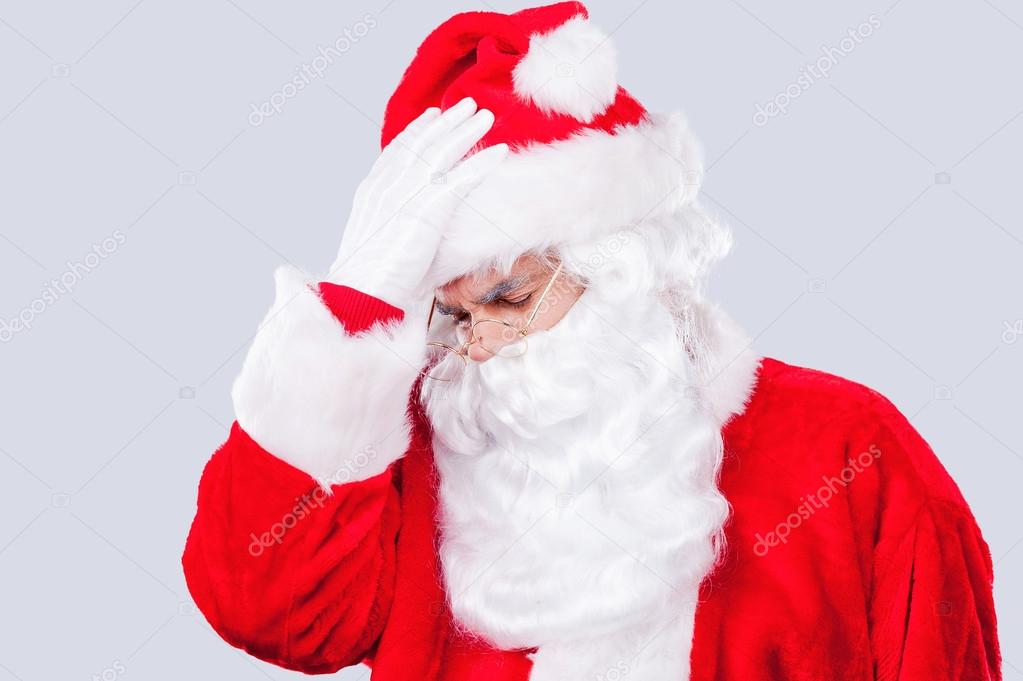 Disappointed Santa