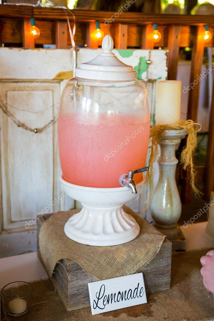 Lemonade Stand Wedding